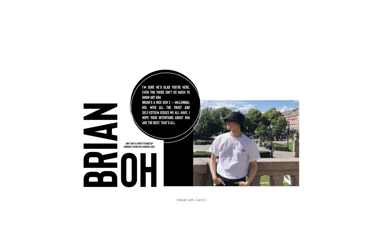 You got a fucked up surname.